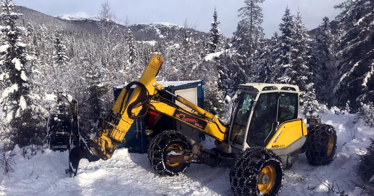 Spesialmaskinen gjør Frodes jobb enklere - Viken Skog